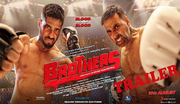 Brothers Movie Official Trailer Akshay Kumar, Sidharth Malhotra, Jackie ...